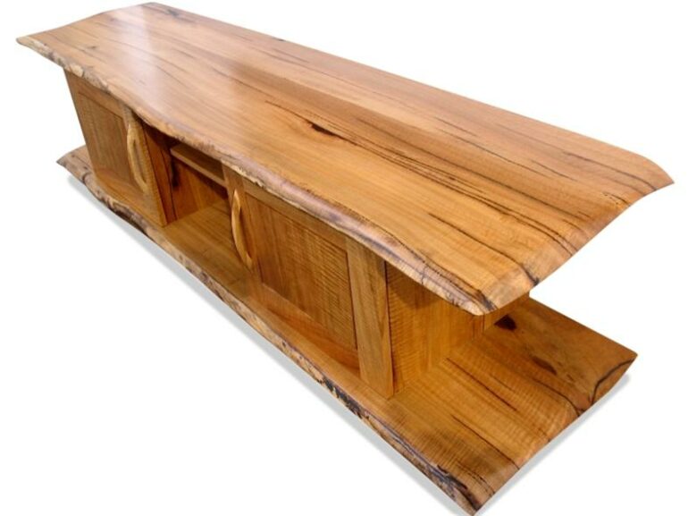BFG Timber Audio Visual Unit - JahRoc Galleries