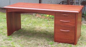 Steggall Jarrah Desk - JahRoc Galleries