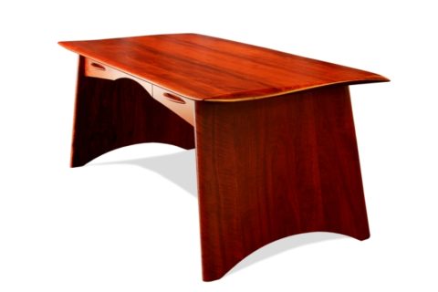 Spock Jarrah Writing Table - JahRoc Galleries