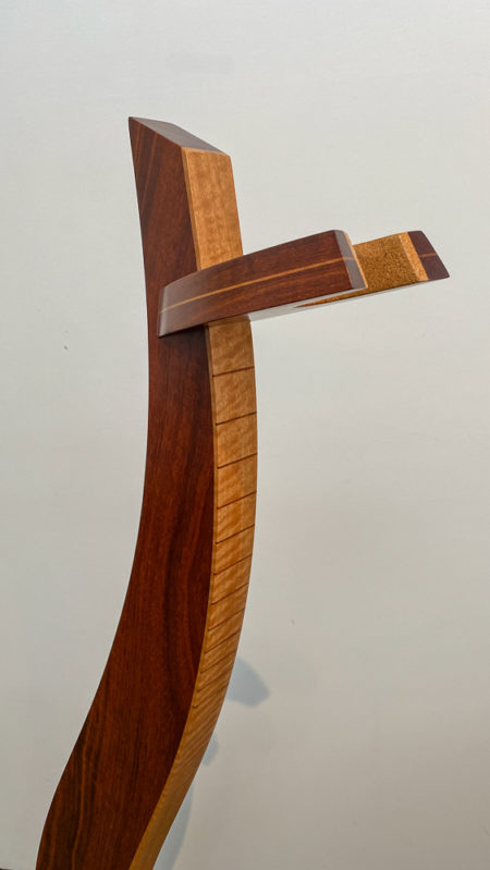 Designer Timber Guitar Stand - JahRoc Galleries
