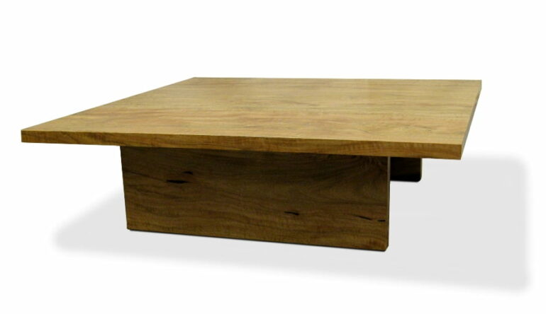 Slab Square Marri Coffee Table - JahRoc Galleries