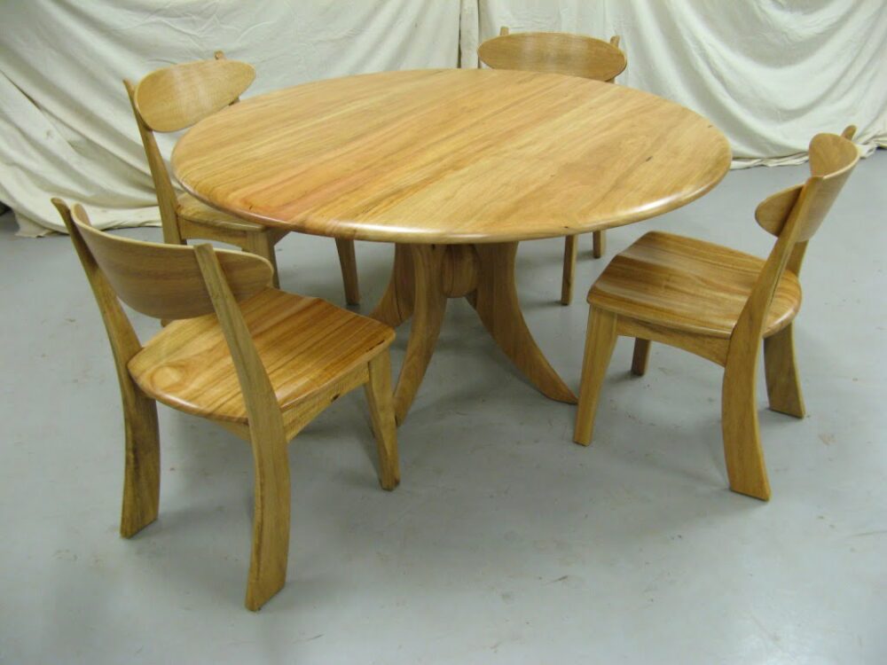 Sphere Round Dining Table - JahRoc Galleries