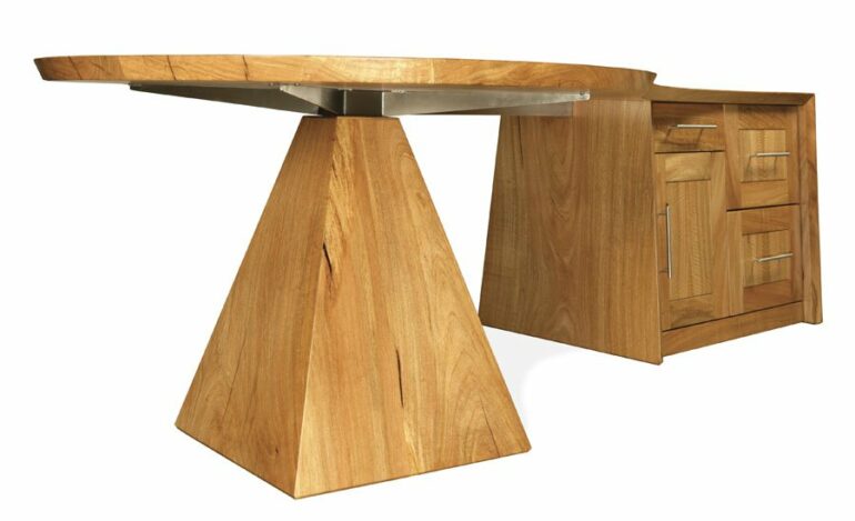 Lagoon Marri Office Desk - JahRoc Galleries