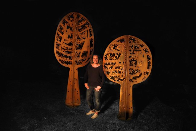 Preview of the life size sculptures of Janine Daddo - JahRoc Galleries