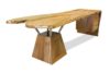 Tan Marri Slab Office Desk - JahRoc Galleries