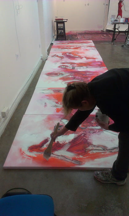 Di Taylor Artist - Up Close and Personal - JahRoc Galleries