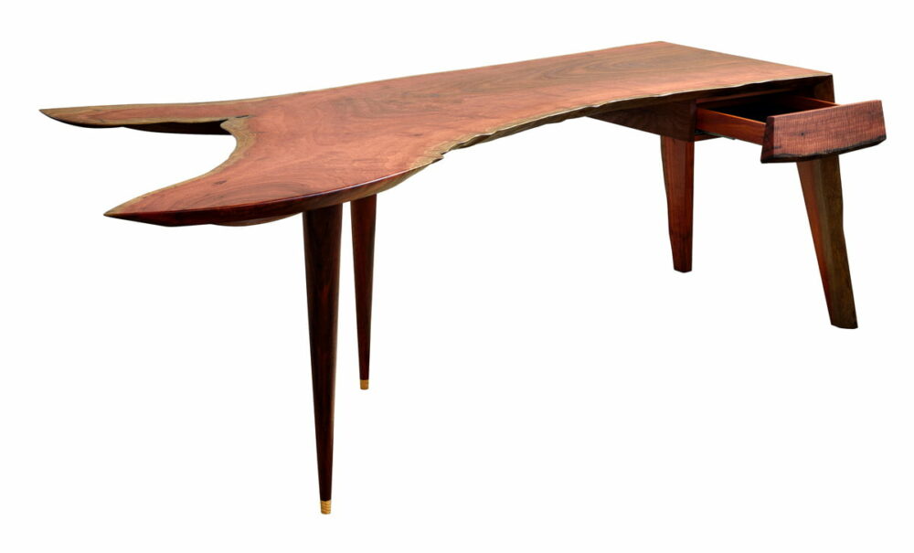 In Motion Jarrah Desk - JahRoc Galleries