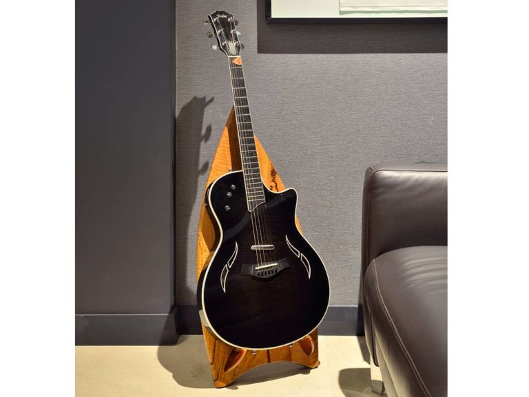 Designer Timber Guitar Stand - JahRoc Galleries