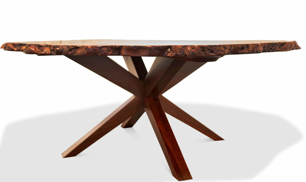 Karri Burl Dining Table - JahRoc Galleries
