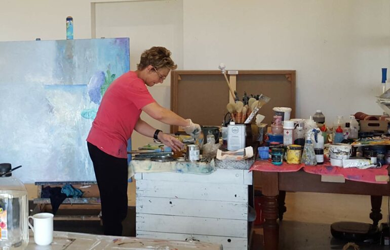 Helen Norton Artist - Up Close & Personal - JahRoc Galleries