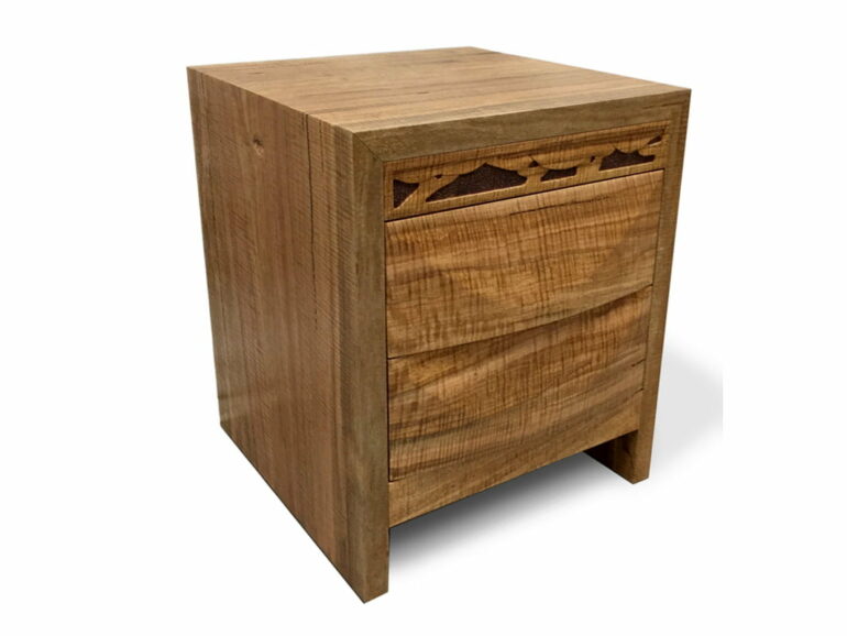 Filigree Design Bedside Cabinet - JahRoc Galleries