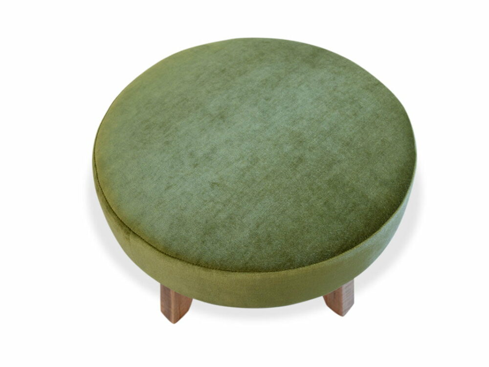 Round Top Ottoman - JahRoc Galleries