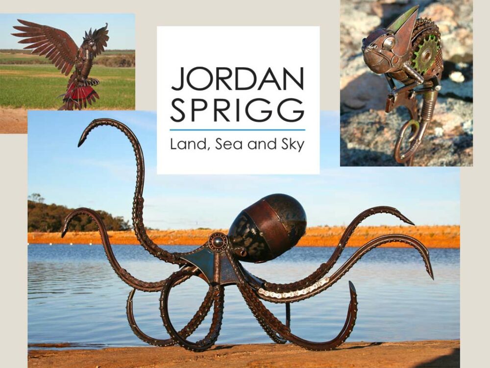 Jordan Sprigg Exhibition "Land Sea and Sky" 22 Sept - JahRoc Galleries