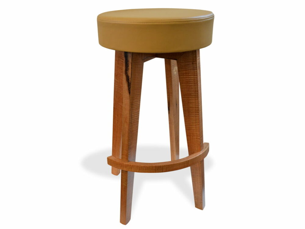 Round Top Bar Stool - JahRoc Galleries