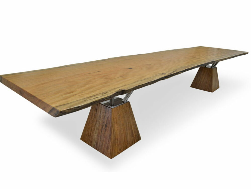 Foldaway Marri Timber Table - JahRoc Galleries