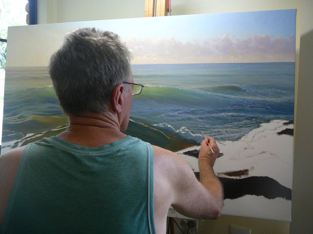 Kerry Nobbs Artist - Up Close & Personal - JahRoc Galleries