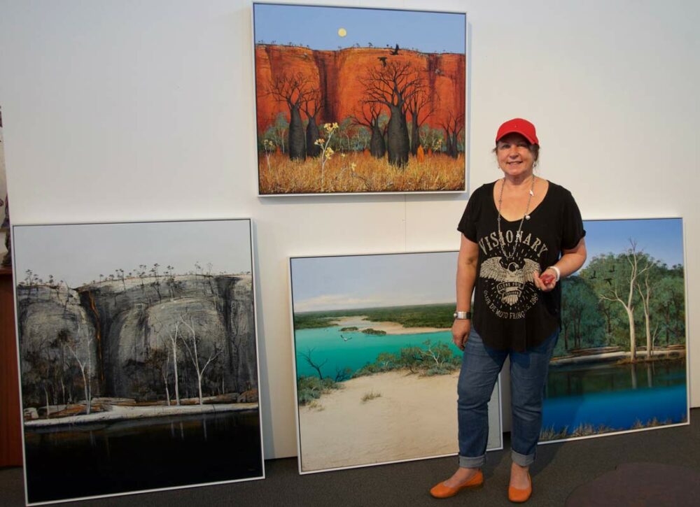 Ingrid Windram Artist - Up Close & Personal - JahRoc Galleries