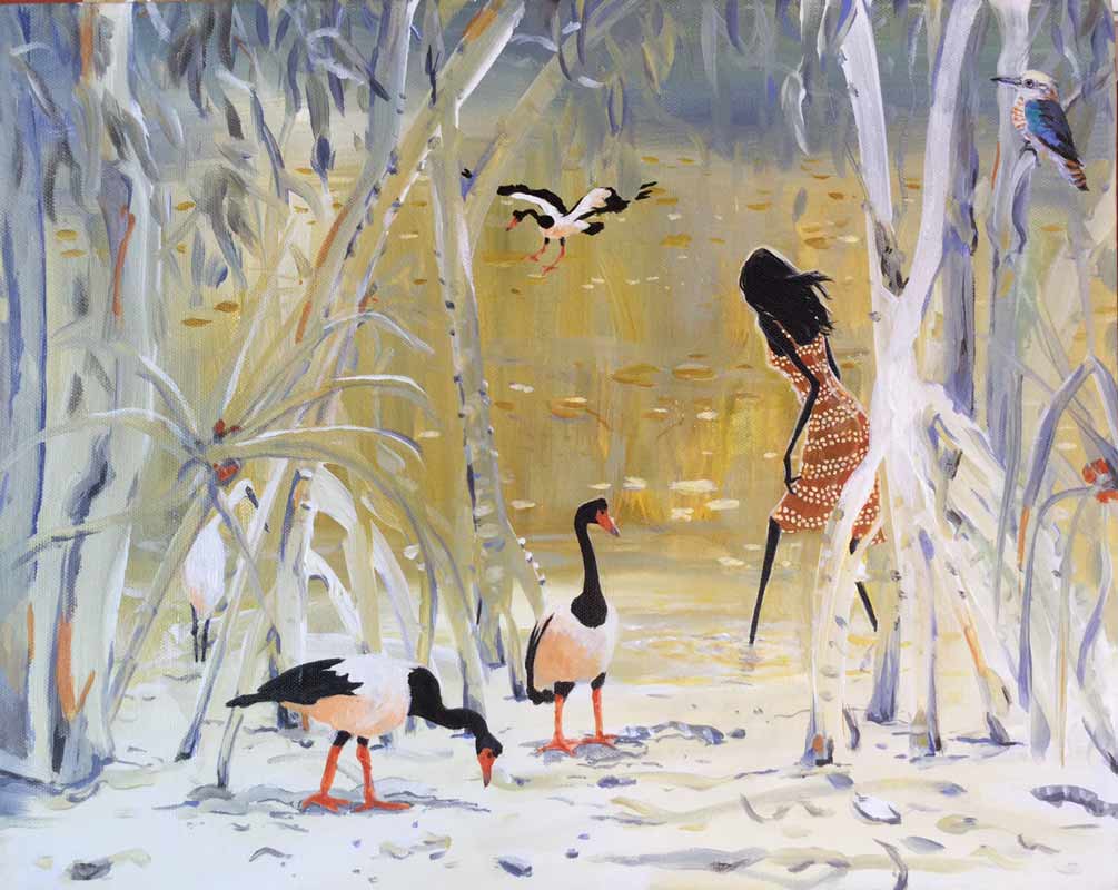 Larry Mitchell, Judy Prosser, Ingrid Windram Exhibition 2018 • JahRoc ...