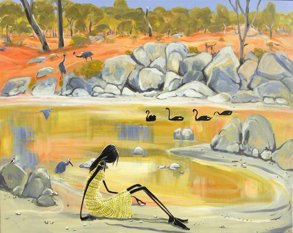 Larry Mitchell, Judy Prosser, Ingrid Windram Exhibition 2018 • JahRoc ...