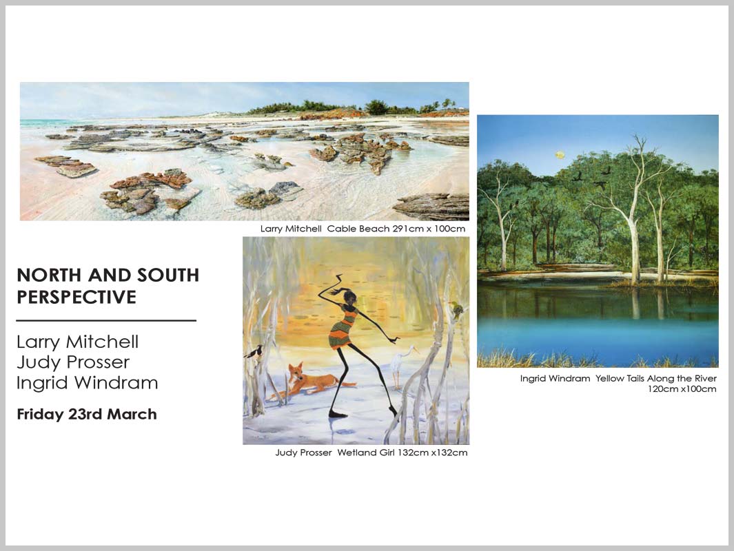 Larry Mitchell, Judy Prosser, Ingrid Windram Exhibition 2018 - JahRoc ...