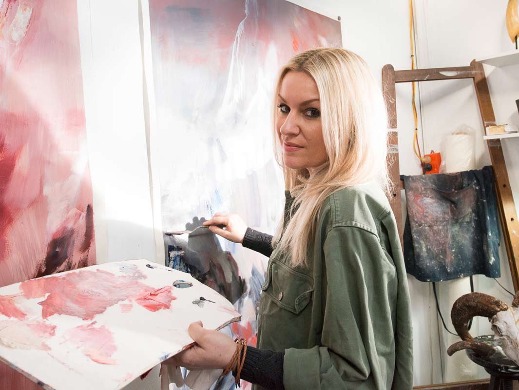 Stephanie Reisch Artist - Up Close & Personal - JahRoc Galleries