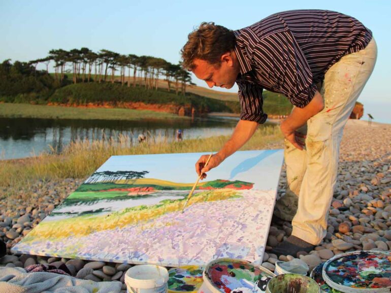 Joe Webster Artist - Up Close & Personal - JahRoc Galleries