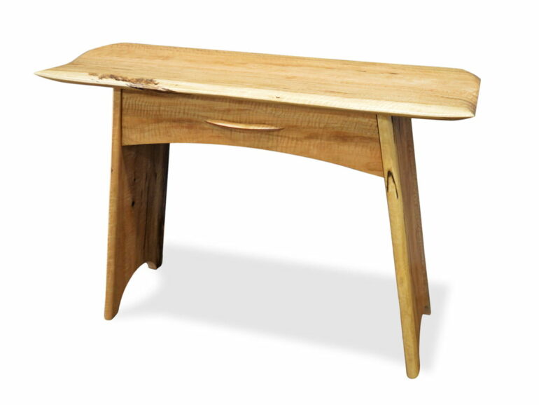 The Block Jarrah Sidetable - JahRoc Galleries