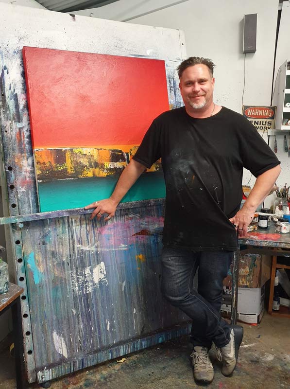 Josh Windram Artist – Up Close & Personal - JahRoc Galleries