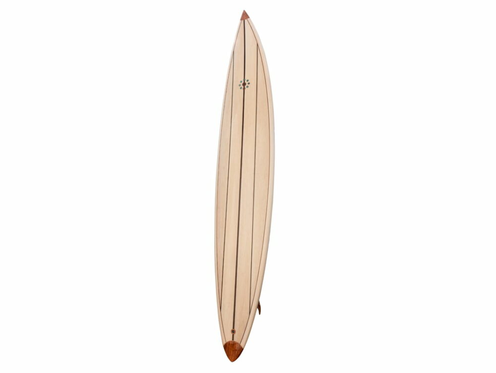 10ft Gun Hollow Balsa Wooden Surfboard - JahRoc Galleries