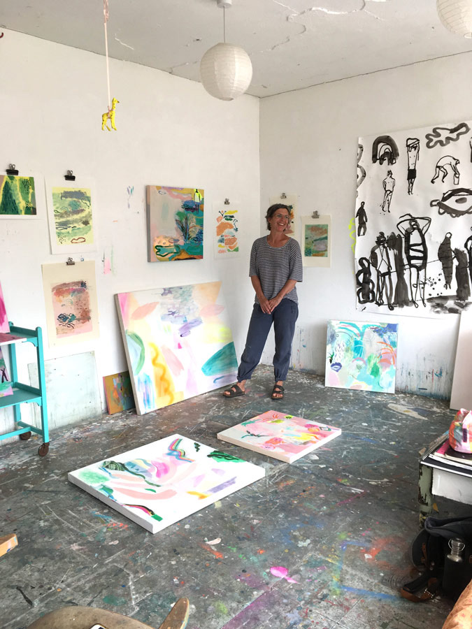 Becky Blair Artist - Up Close & Personal - JahRoc Galleries