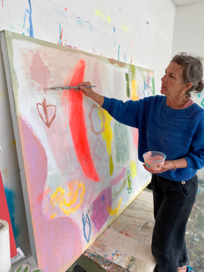 Becky Blair Artist - Up Close & Personal - JahRoc Galleries