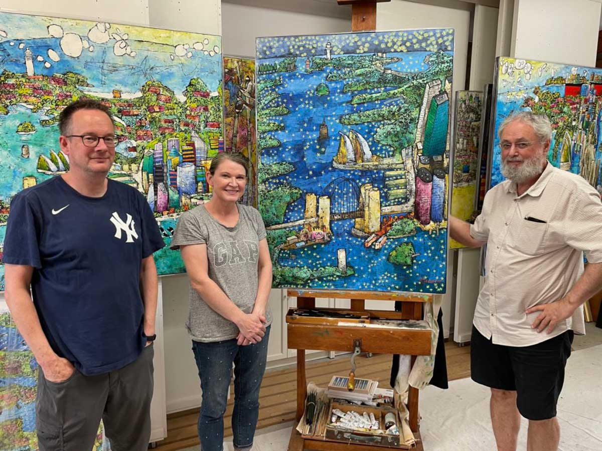 Ken Rasmussen Artist - Up Close & Personal - JahRoc Galleries