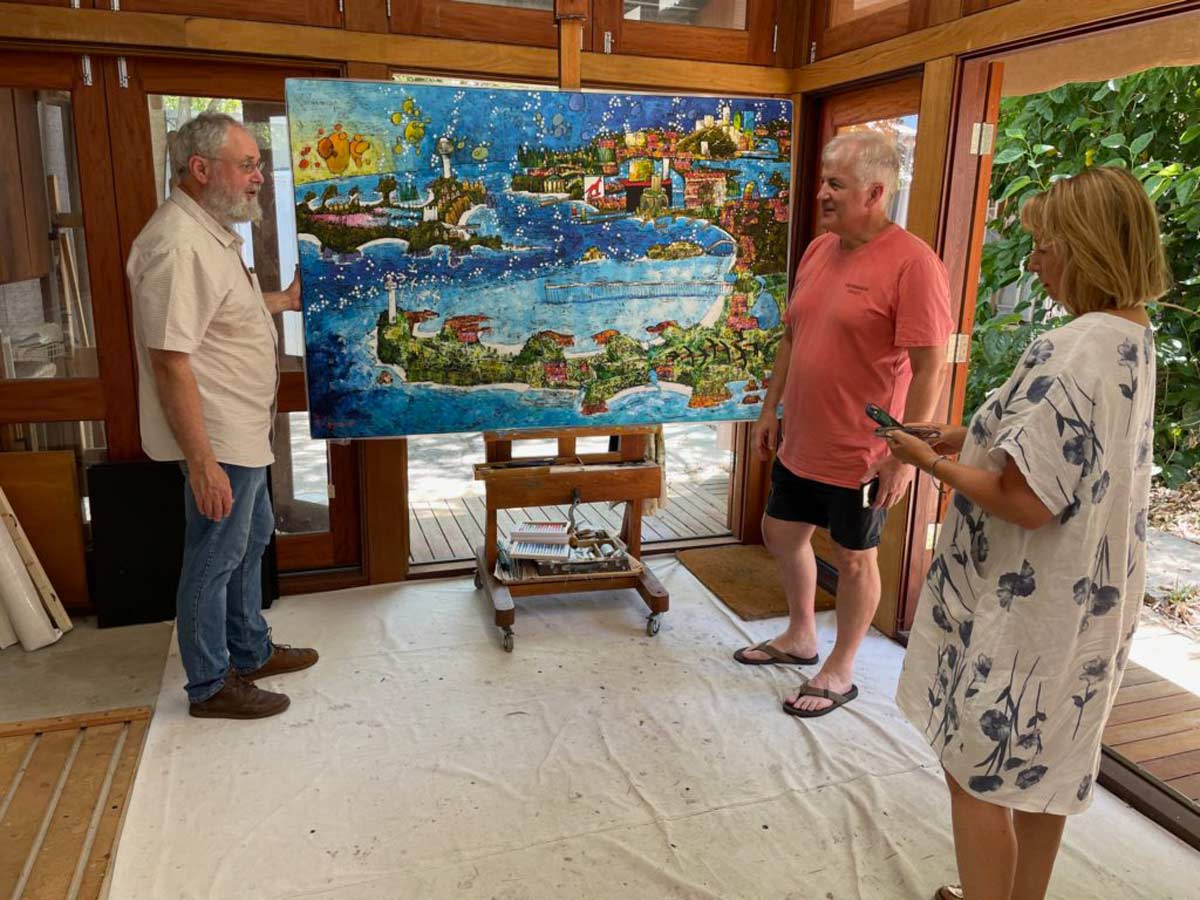 Ken Rasmussen Artist - Up Close & Personal - JahRoc Galleries