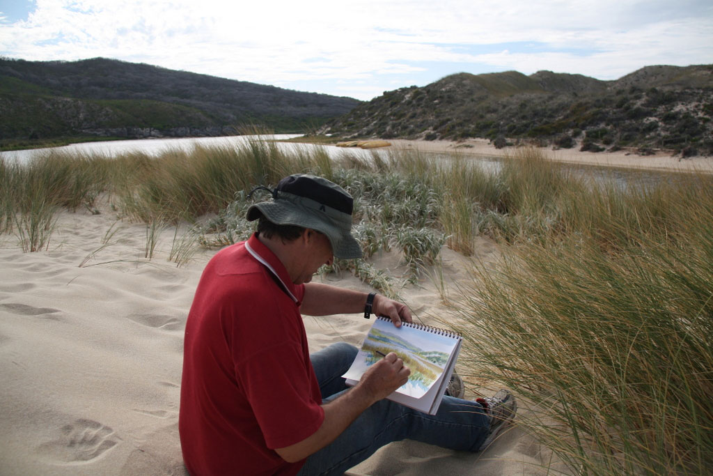 Sam Broadhurst Artist - Up Close & Personal - JahRoc Galleries