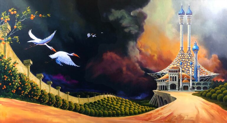 John McIntosh - Gallifrey Garden - JahRoc Galleries