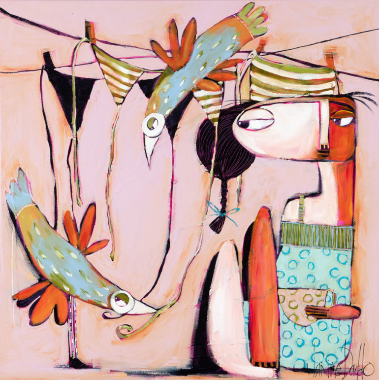 Janine Daddo - Their Letters Spoke Of A Love So Grand - JahRoc Galleries