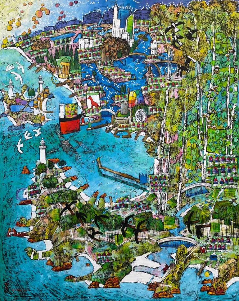 Ken Rasmussen Exhibition ‘Connecting the Two Worlds of Heart and Soul ...