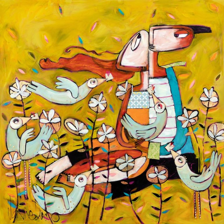 Janine Daddo - Their Letters Spoke Of A Love So Grand - JahRoc Galleries
