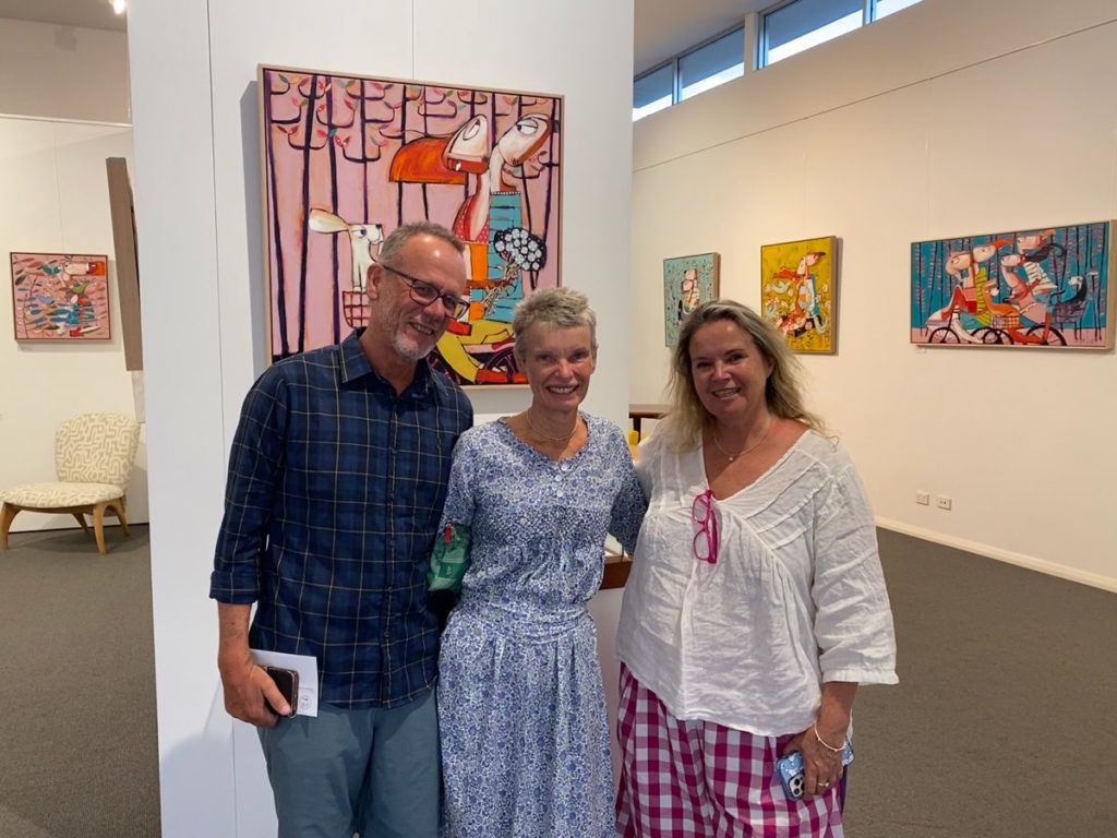 Opening Night - Janine Daddo Exhibition "Deep In Conversation" 21st Jan ...