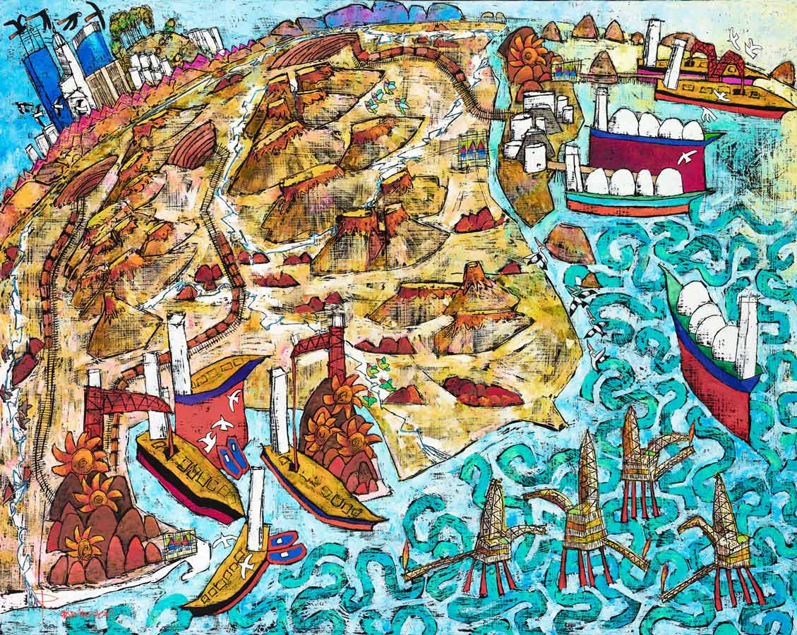 Shaun Atkinson Pondok Gateway - JahRoc Galleries