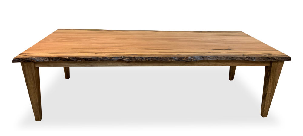 The Edge Marri Single Slab Dining Table - JahRoc Galleries