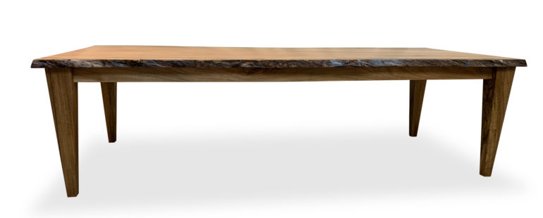 The Edge Marri Single Slab Dining Table - JahRoc Galleries