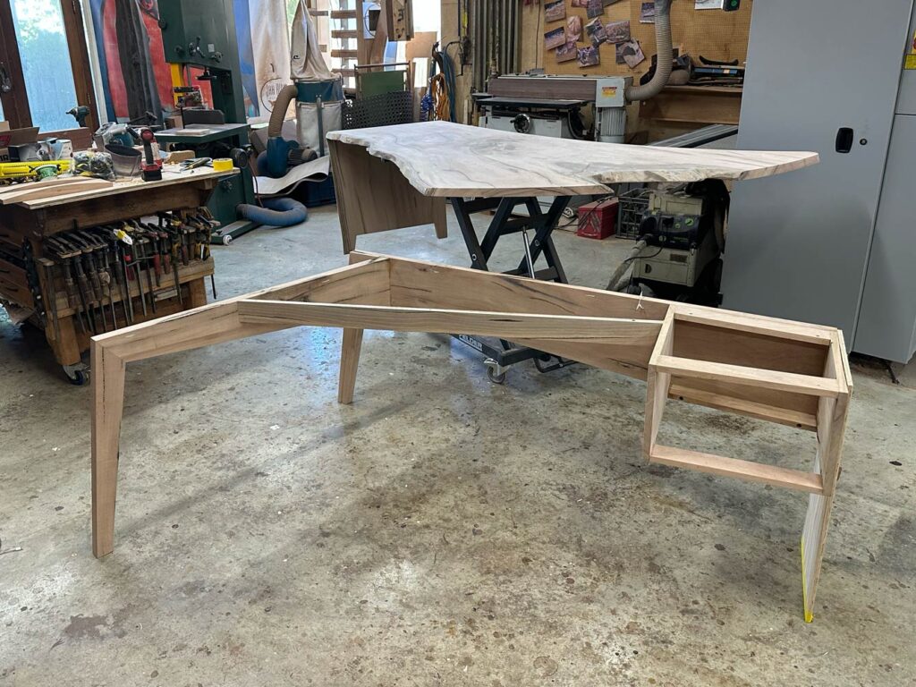 Family Tree Executive Desk - In The Making - JahRoc Galleries